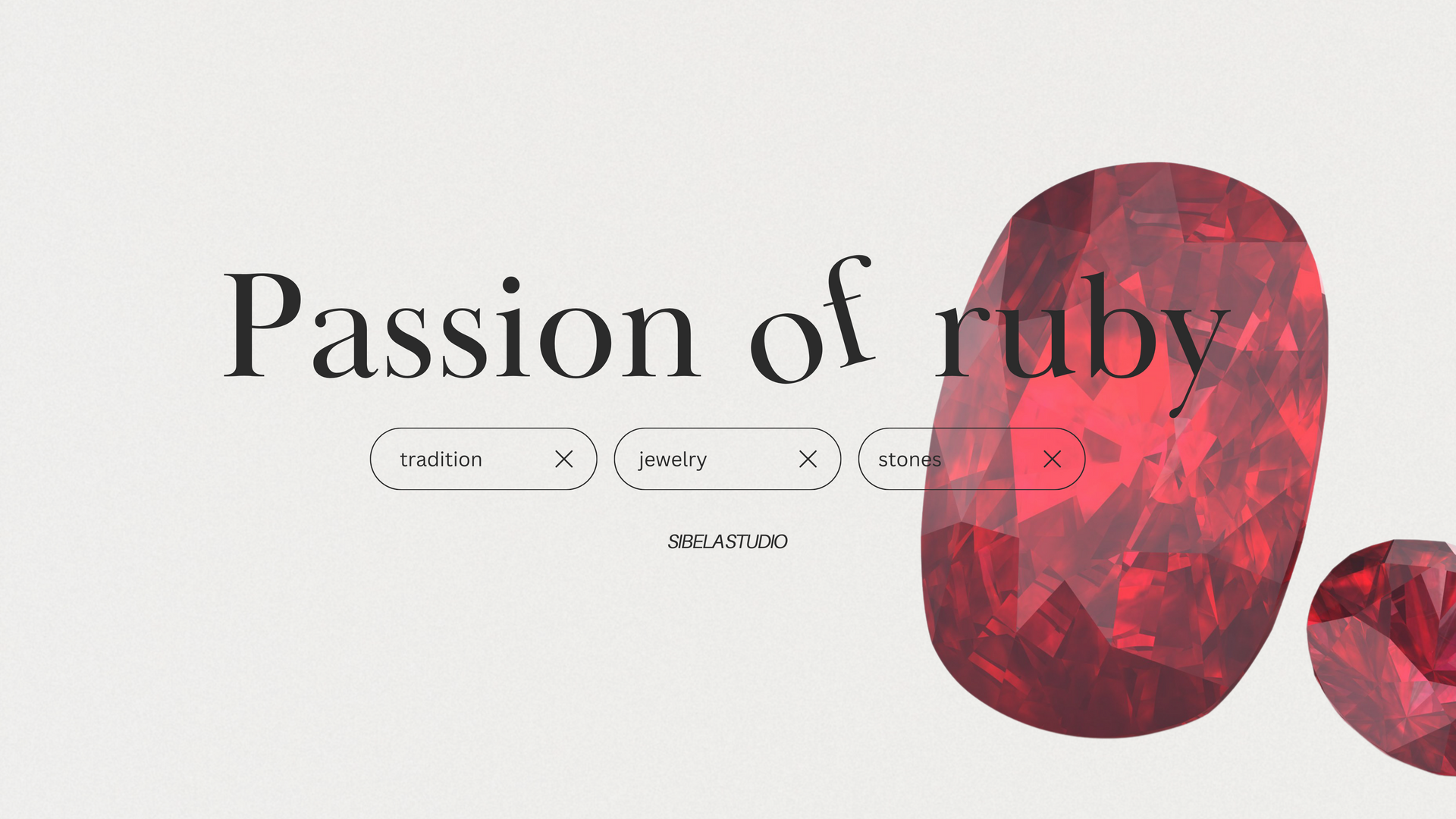 Rubi Piedra Preciosa Joyería Qianjian Piedra Rubí Forma Redonda